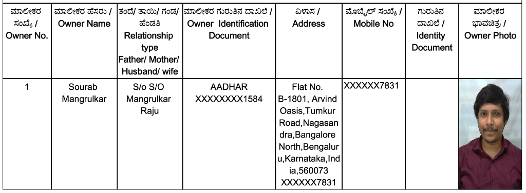 E-Khata Application Process